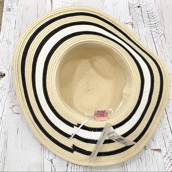 Theodora & Callum | Accessories | Theodora Callum Stripe Straw Hat ...